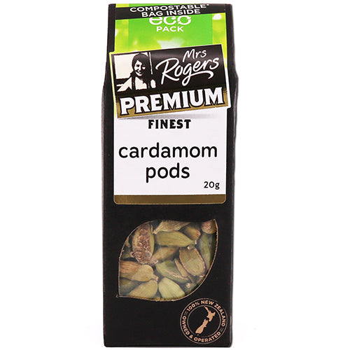Mrs Rogers ECO Premium Cardamom Pods 20g – Mrs Rogers Online Store