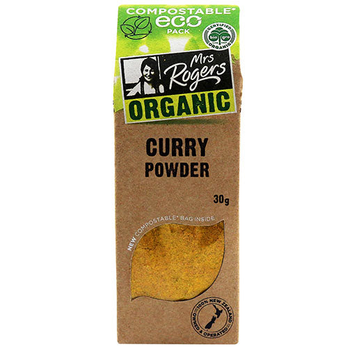 Mrs Rogers ECO Organic Curry Powder 30g – Mrs Rogers Online Store