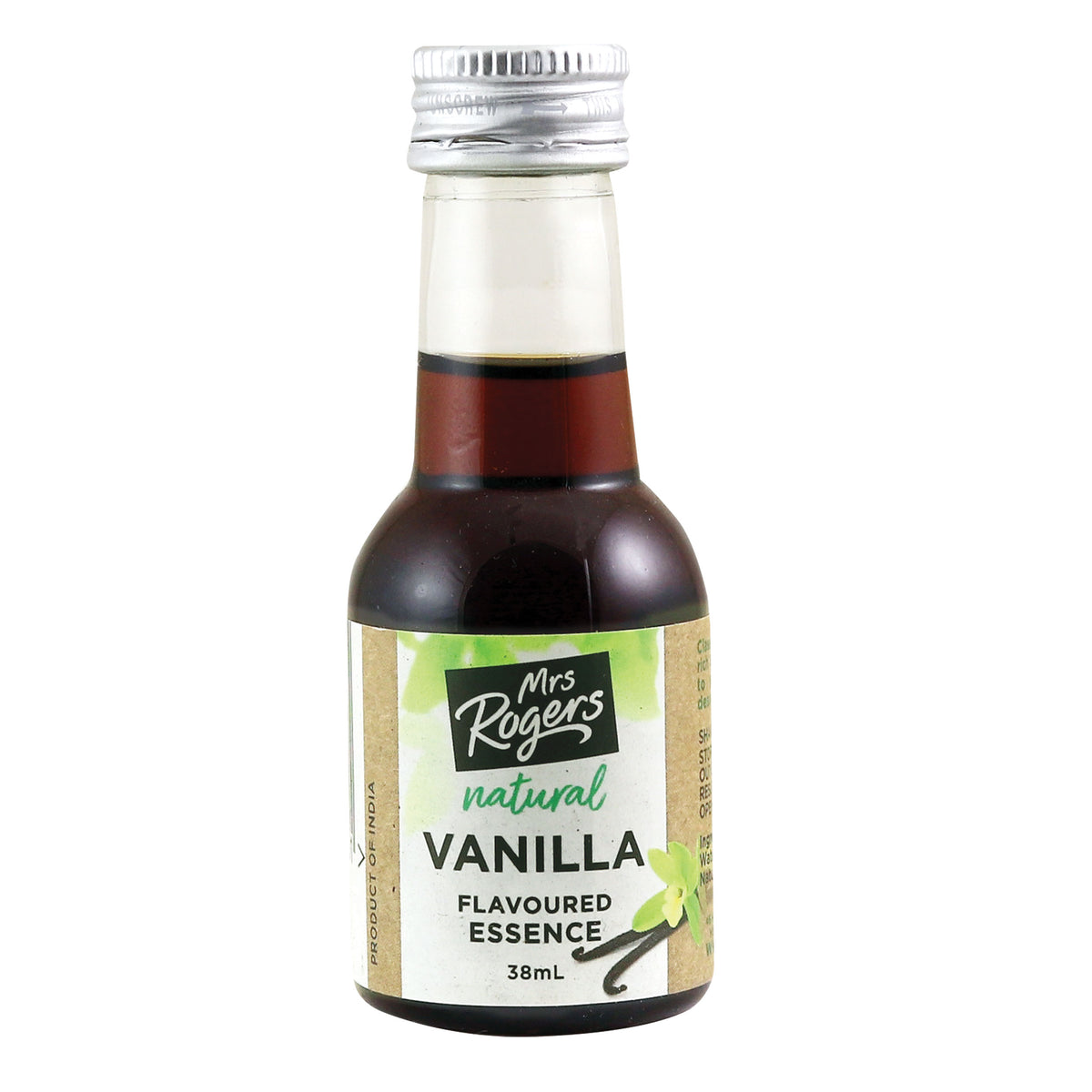 Mrs Rogers Natural Flavoured Essence Vanilla 38ml – Mrs Rogers Online Store